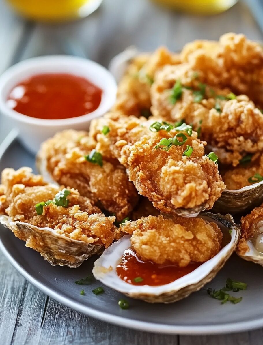 Southern Crispy Fried Oysters