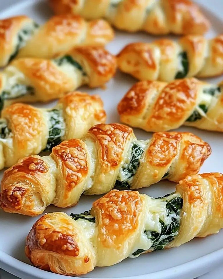 Parmesan and Spinach Cheese Twists