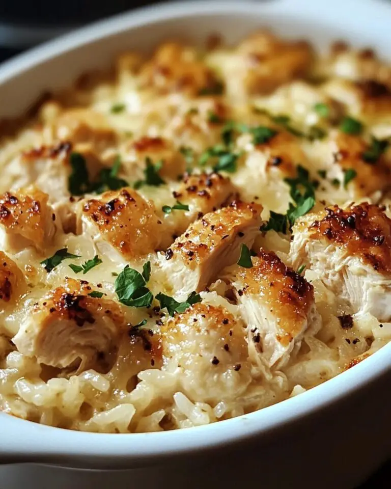 No Peek Chicken Rice Casserole: Easy Comfort Food
