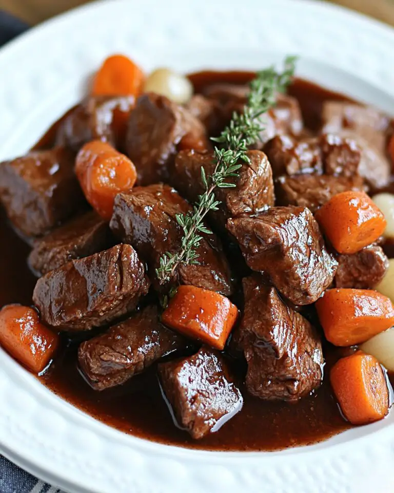 Traditional Provencal Beef Stew