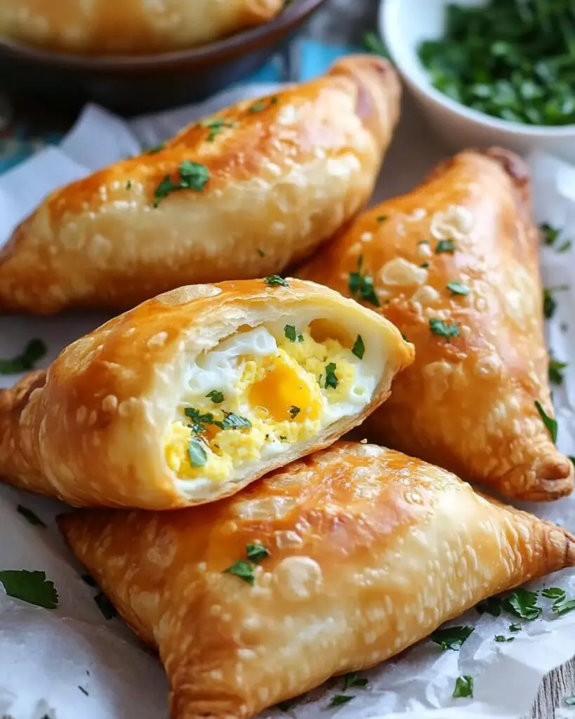 Cheesy Egg & Cheese Piroshki