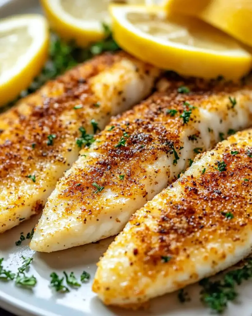 Parmesan Crusted Tilapia