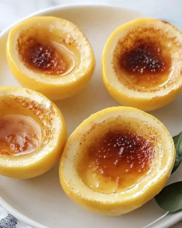 Lemon Posset Brûlée