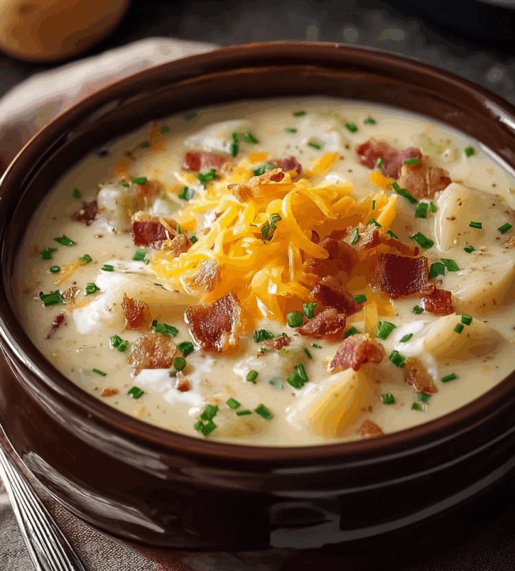 Crock Pot Crack Potato Soup