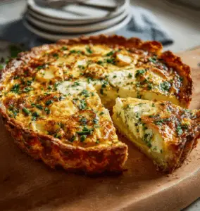 Classic Potato Crust Quiche