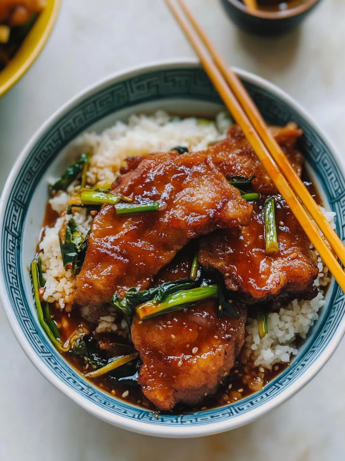 Irresistible Shanghai-Style Braised Pork Chops with Scallions