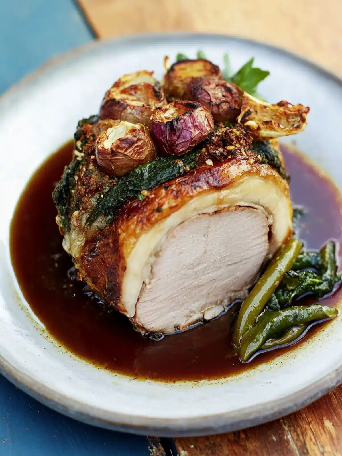 Beautiful Stuffed Porchetta: An Irresistible Feast