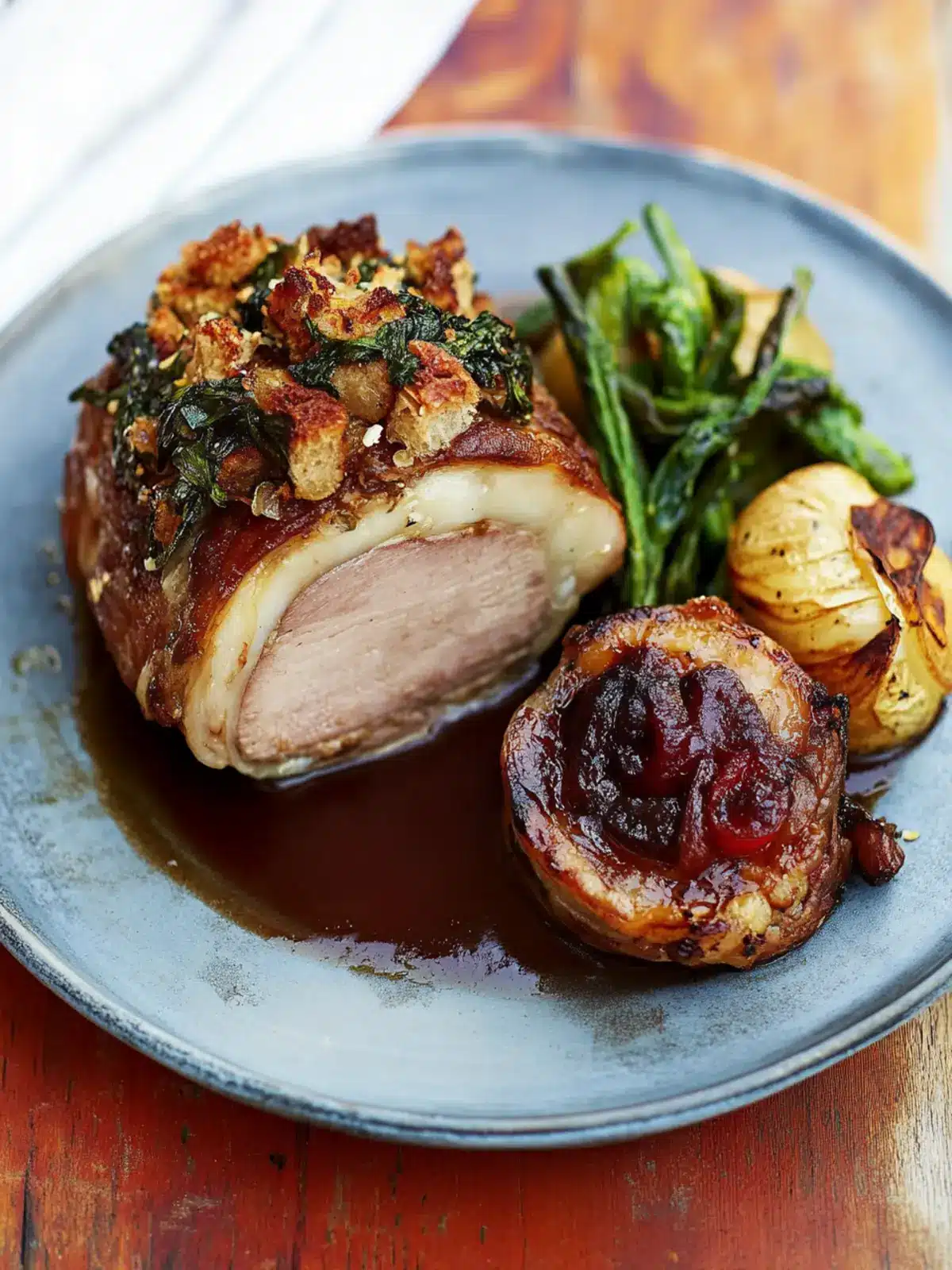 Beautiful Stuffed Porchetta: An Irresistible Feast