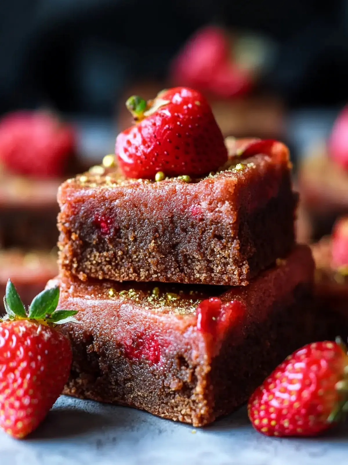 Ultimate Strawberry Brownies Recipe with a Zesty Twist