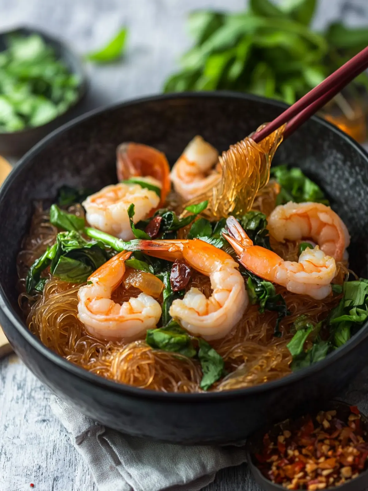 Irresistible Thai Shrimp and Glass Noodles for Easy Cooking