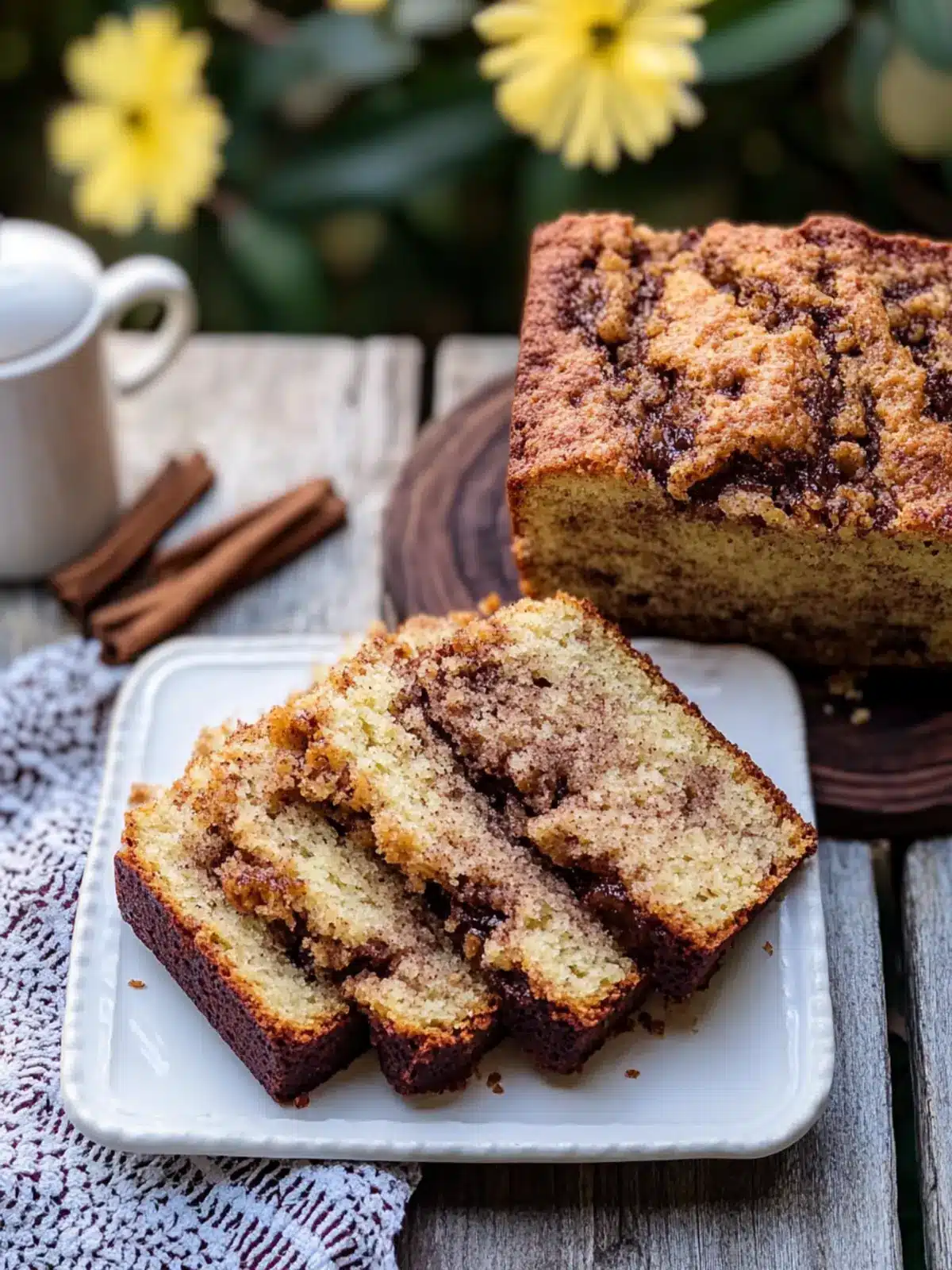 Irresistible Cinnamon Crunch Quick Bread for Cozy Mornings