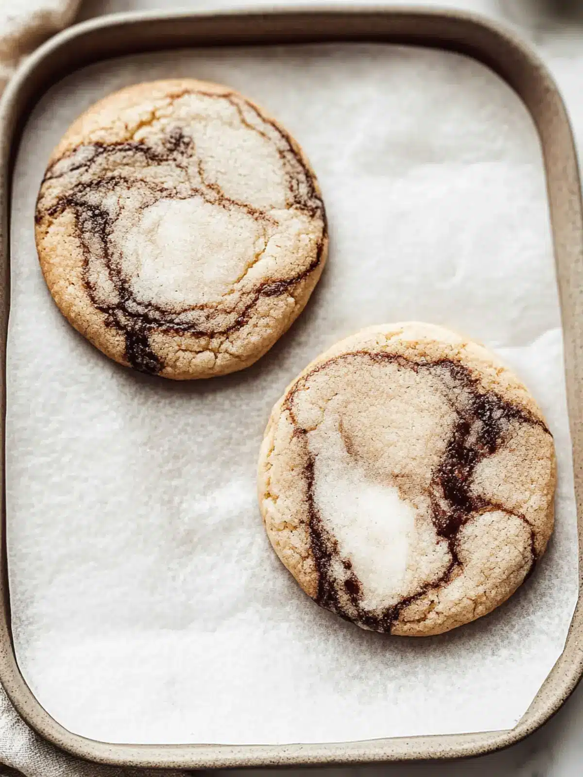 Irresistible Vietnamese Coffee Marble Cookies You'll Love