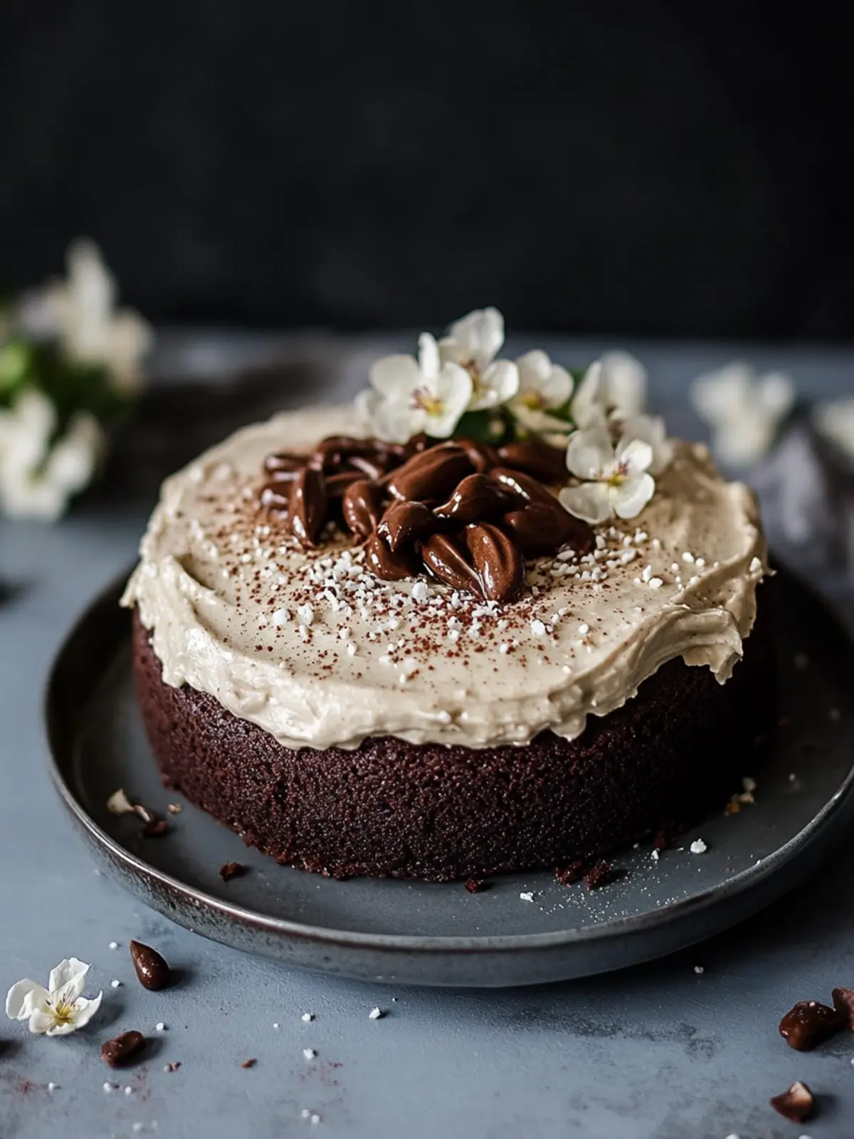Molly Yeh's Irresistible Chocolate Tahini Cake Delight