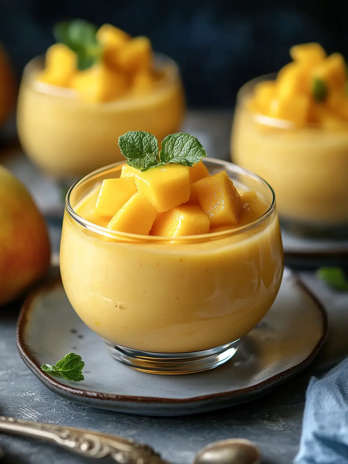 Irresistible Creamy Mango Mousse No Gelatin: A Tropical Delight!