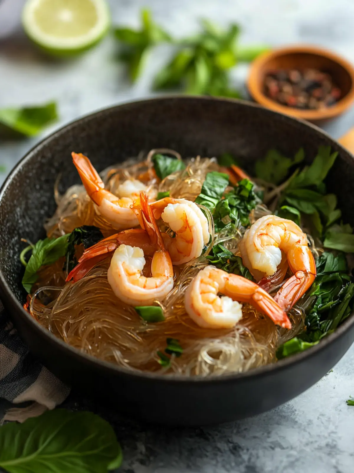 Irresistible Thai Shrimp and Glass Noodles for Easy Cooking