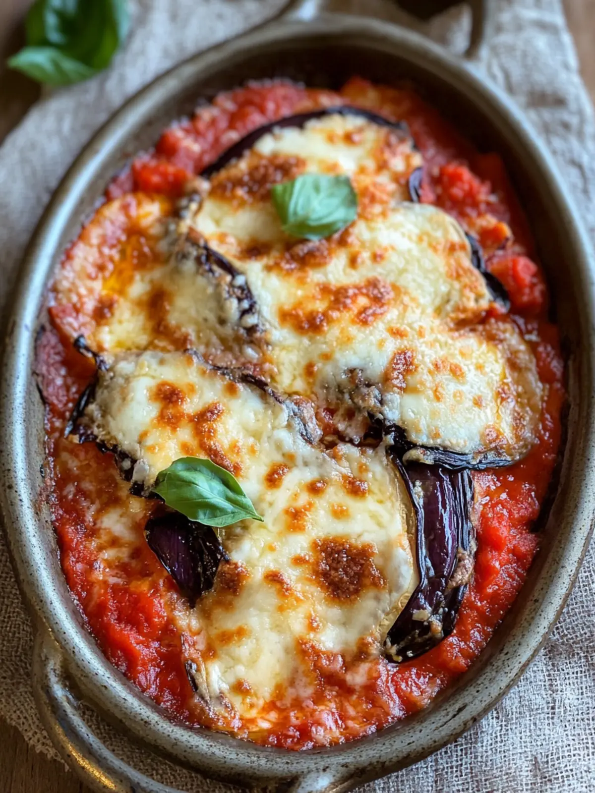 Irresistible Roasted Eggplant Parmesan That'll Wow Your Guests