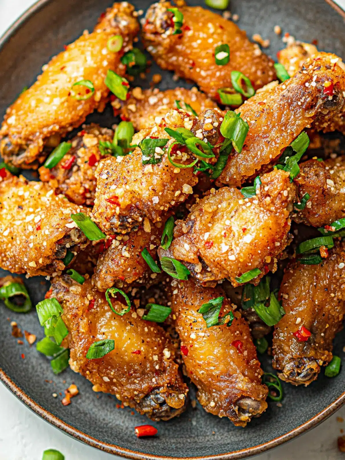 Ultimate Chinese Salt and Pepper Chicken Wings That Wow