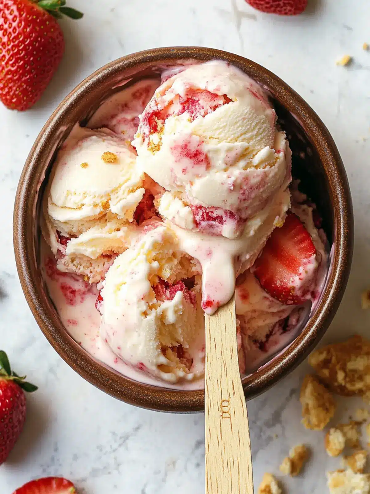 The Best Strawberry Shortcake Ice Cream: Irresistible & Creamy