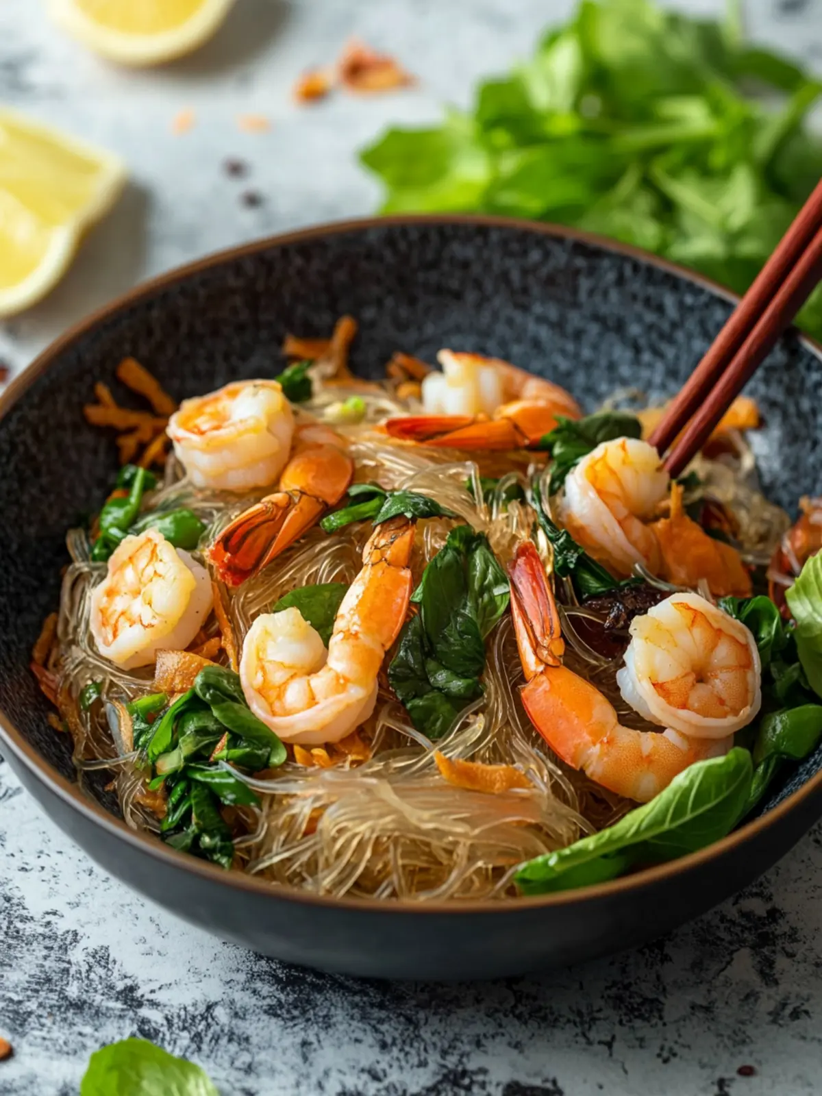 Irresistible Thai Shrimp and Glass Noodles for Easy Cooking