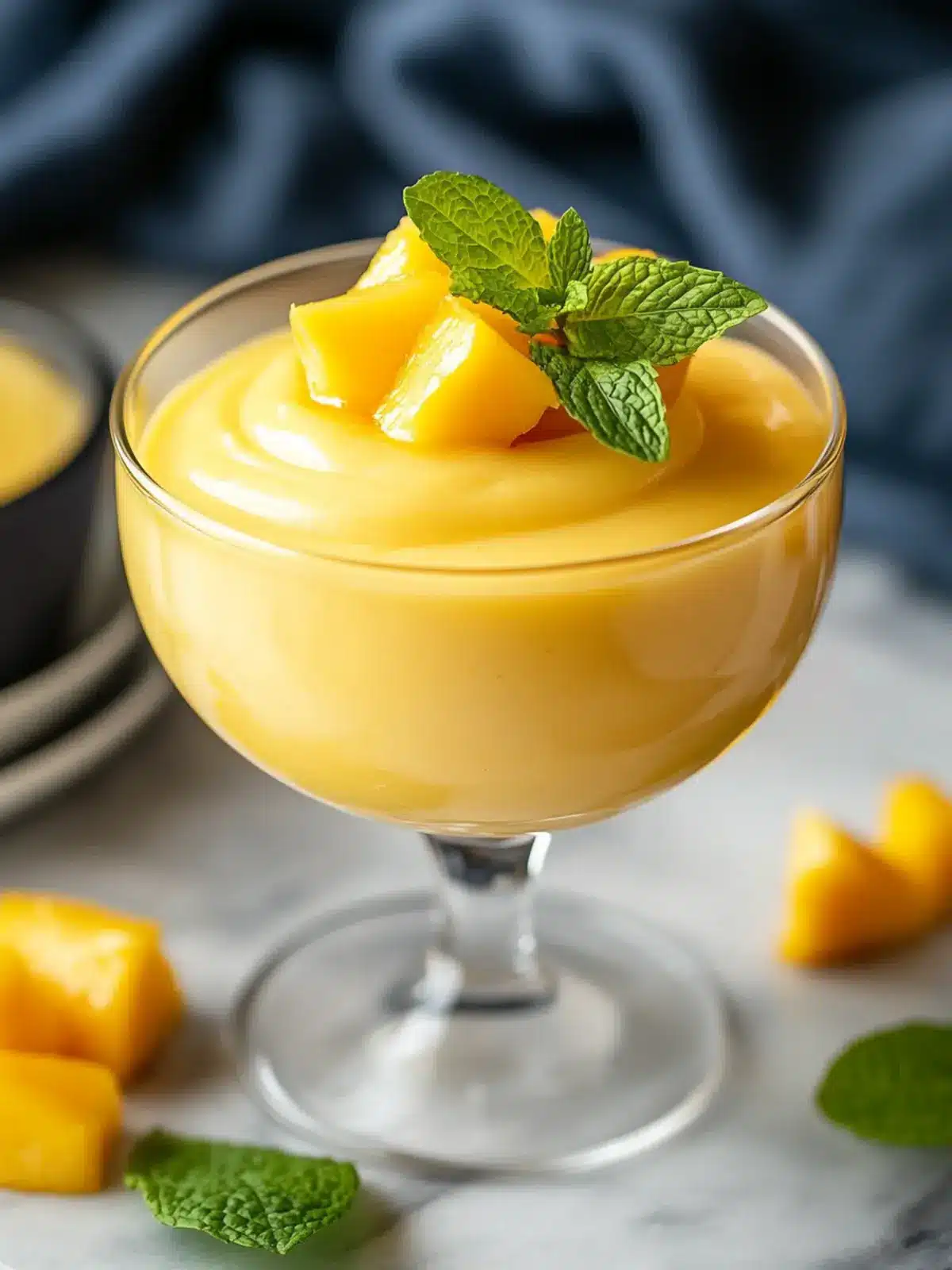 Irresistible Creamy Mango Mousse No Gelatin: A Tropical Delight!