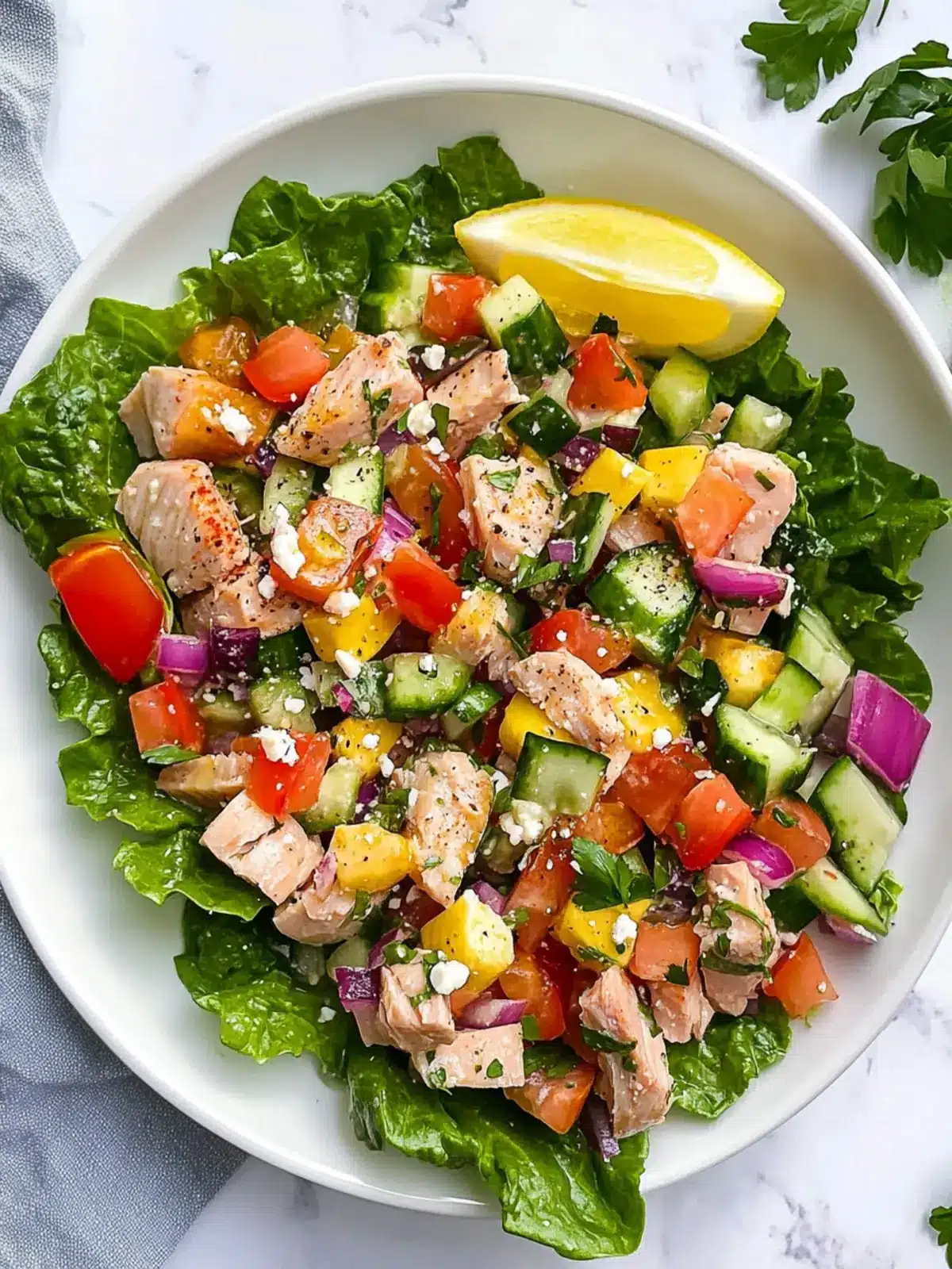 Irresistible Spring Greek Tuna Salad That's Refreshingly Delicious!