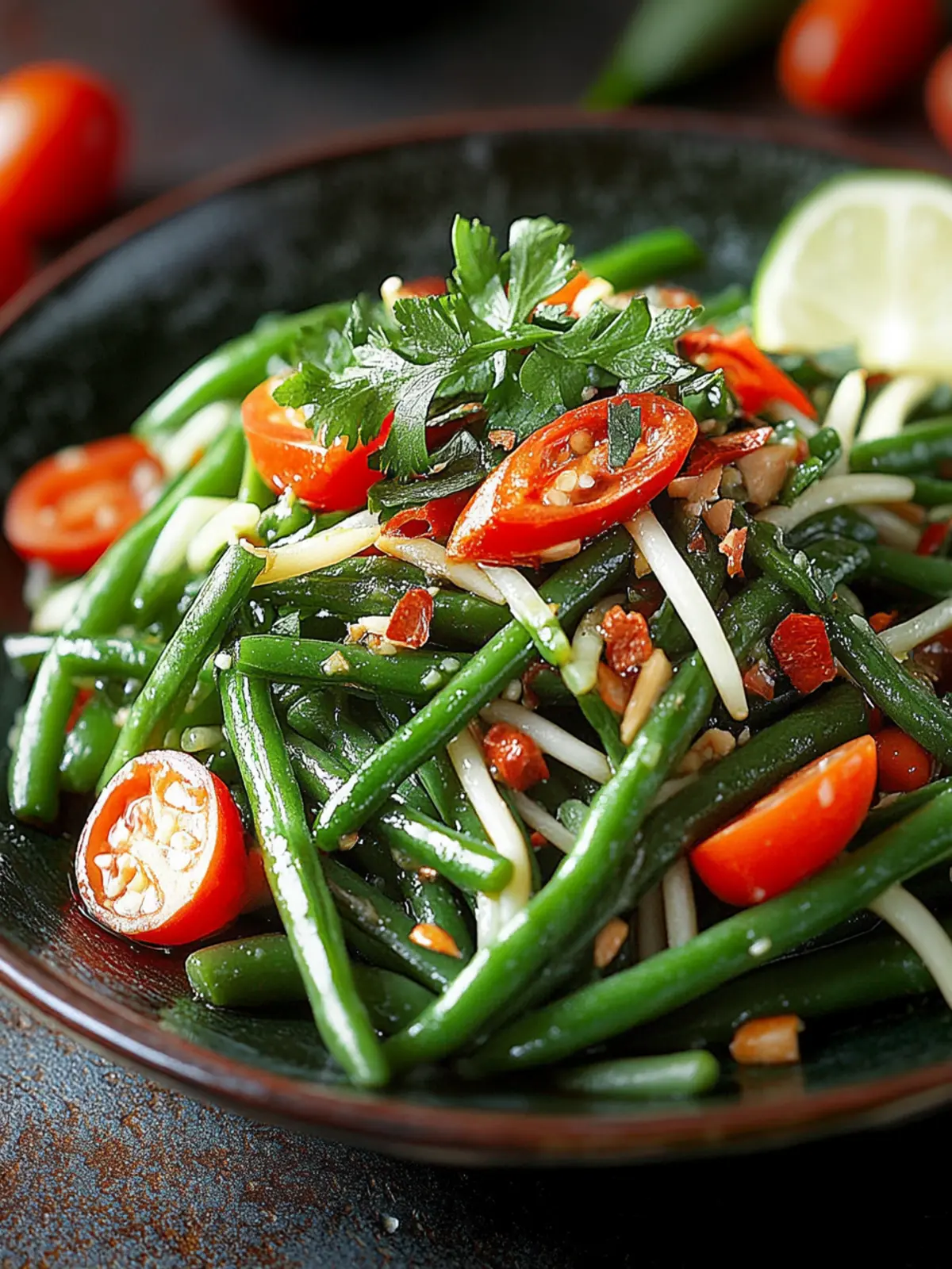 Irresistible Thai Long Bean Salad: Refreshing and Delicious