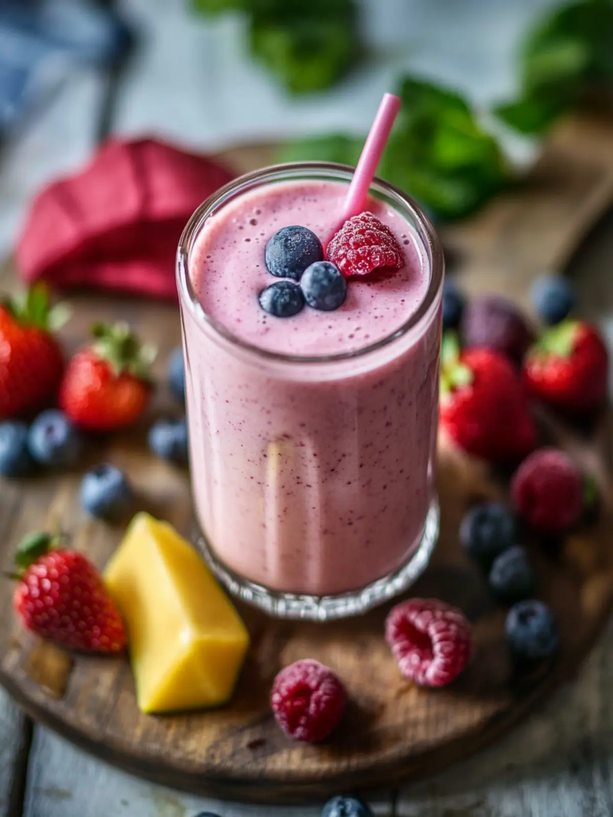 Irresistible Kefir Berry Smoothie for a Delicious Boost