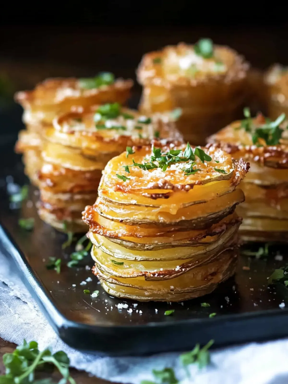 Ultimate Crispy Cheesy Potato Stacks for Delicious Comfort
