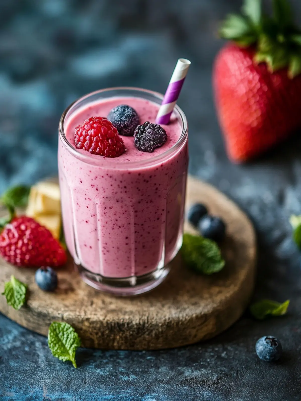 Irresistible Kefir Berry Smoothie for a Delicious Boost