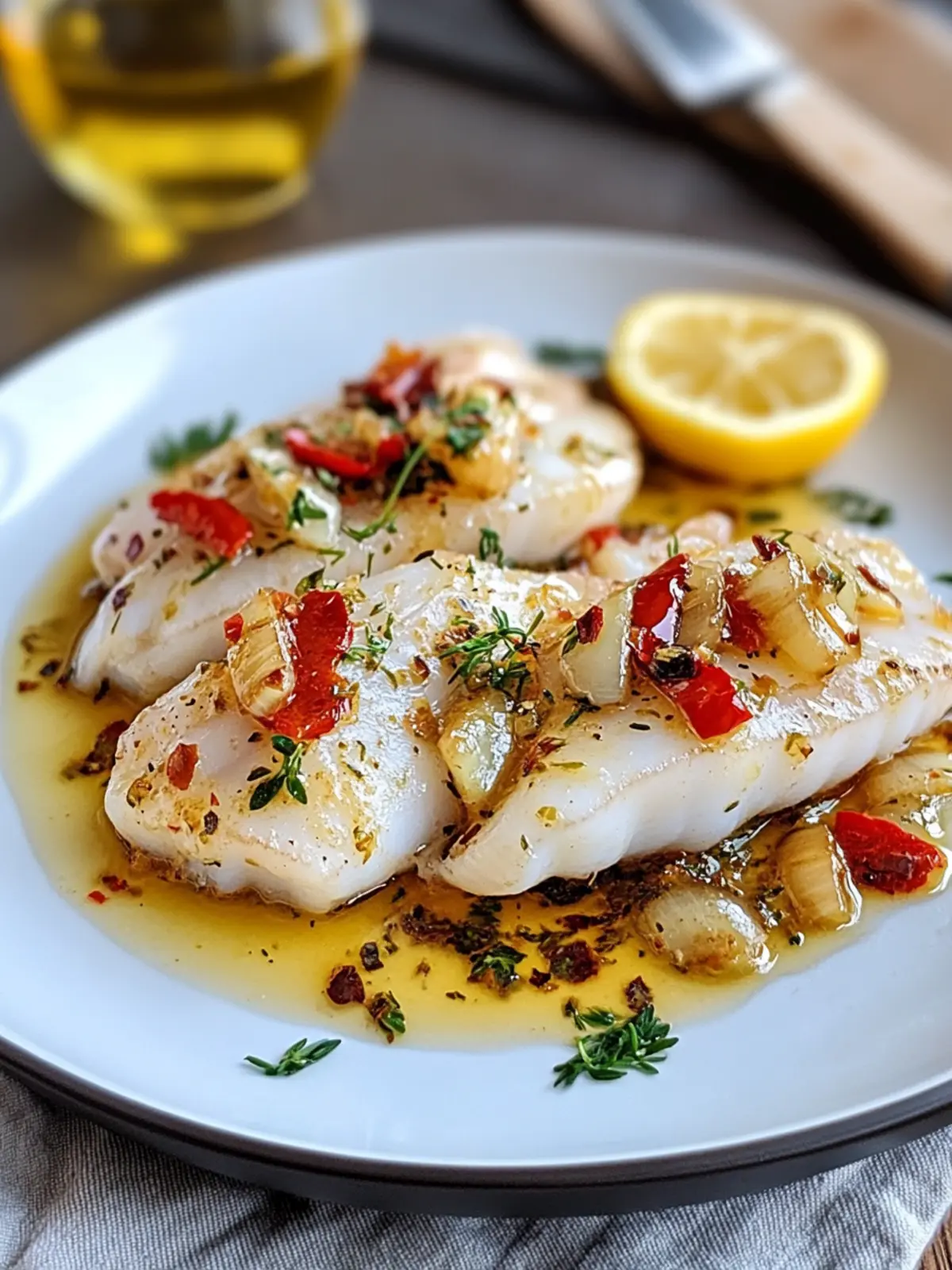 Irresistible Spanish Style Squid Steaks with Spicy Garlic Sauce