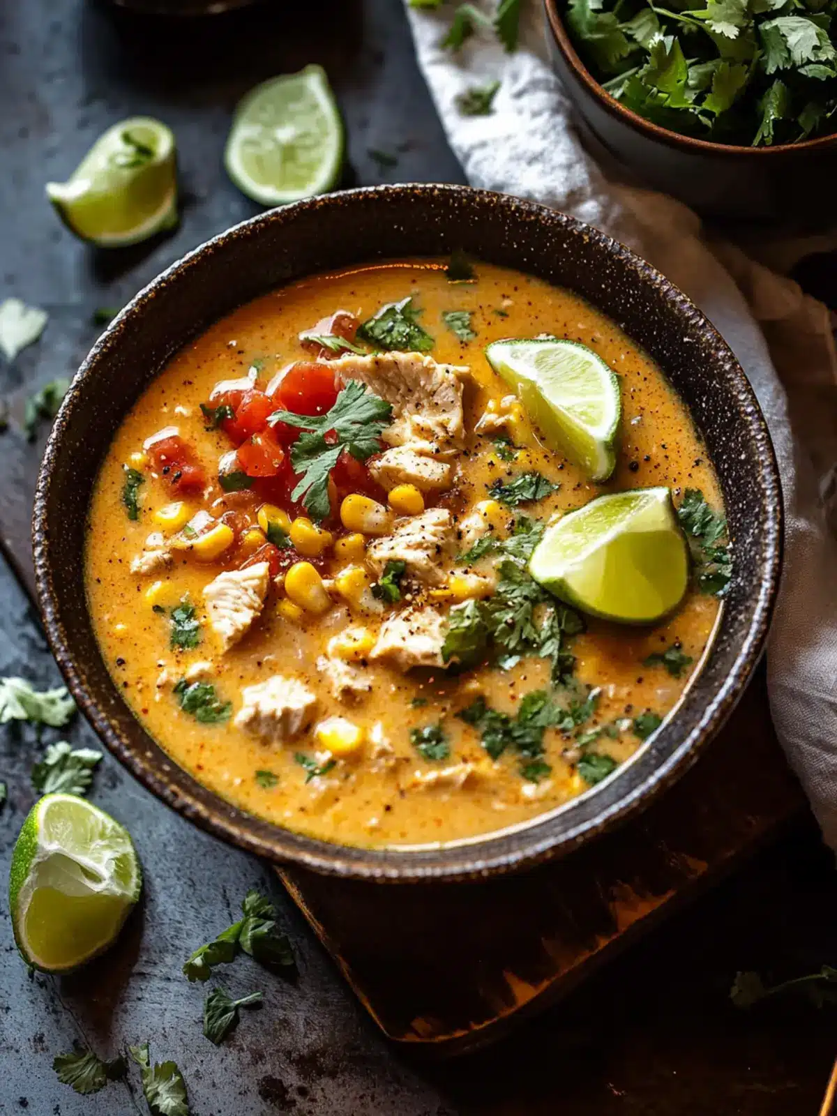 Irresistible Chipotle Queso Chicken Corn Chowder Recipe
