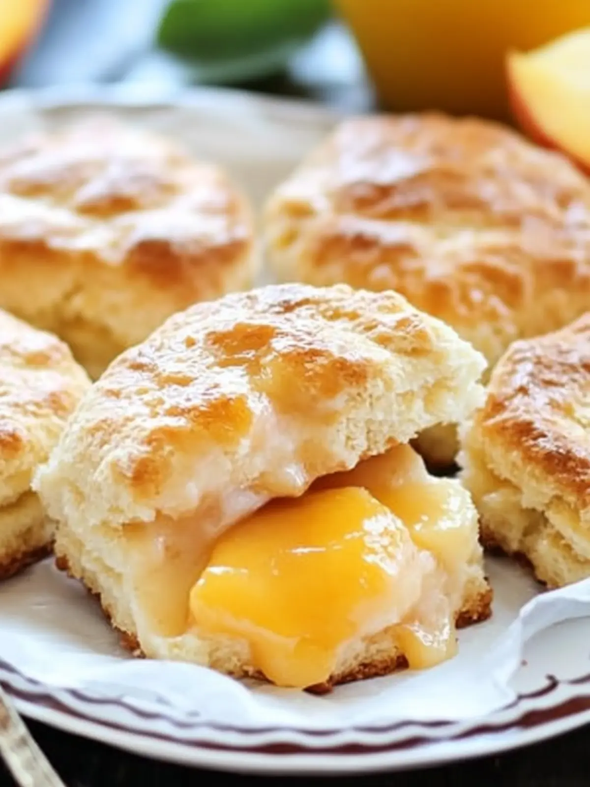 Irresistible Peach Butter Swim Biscuits for Cozy Mornings
