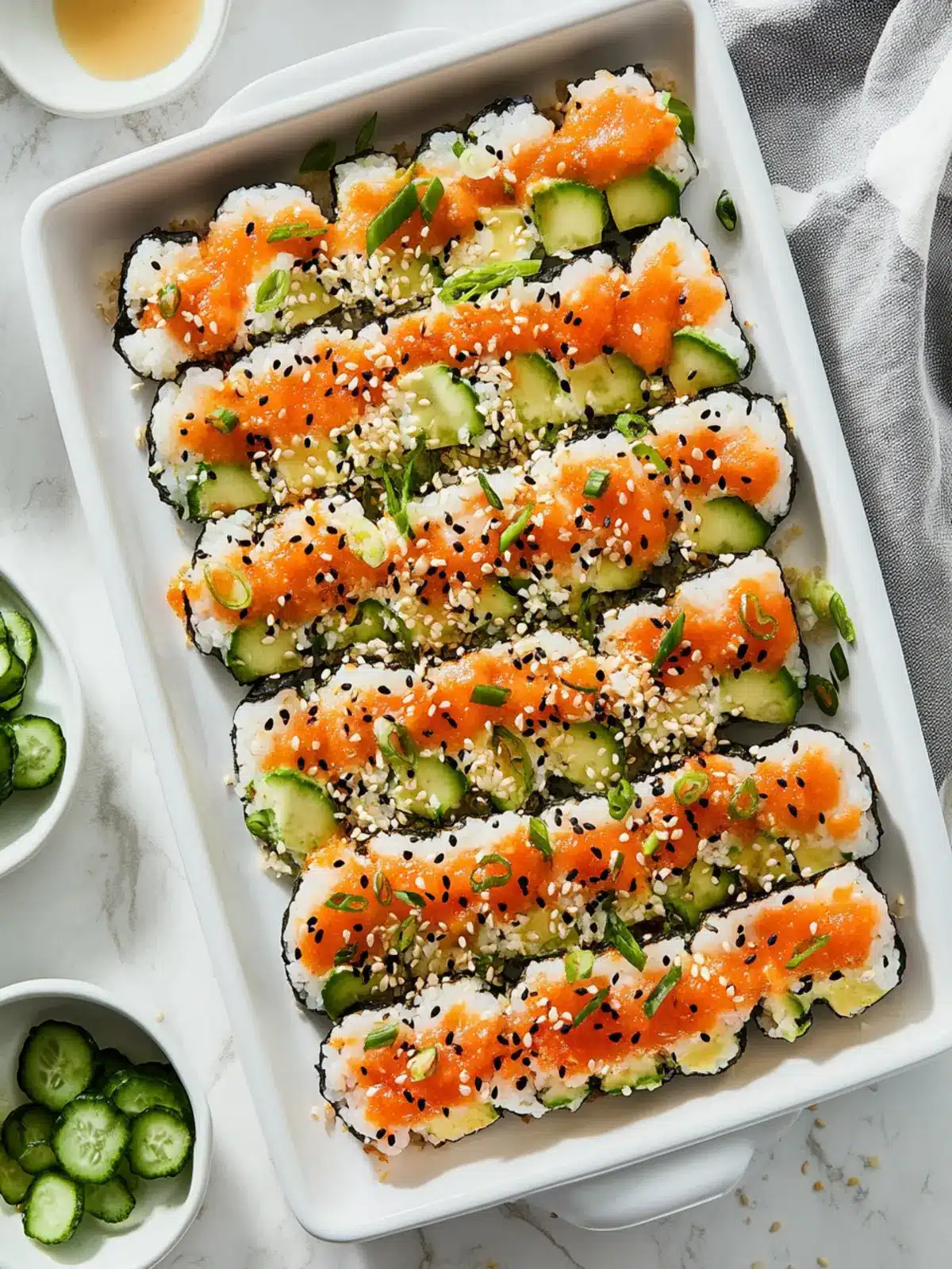 Irresistible Easy Sushi Bake: A Delicious Twist on Sushi