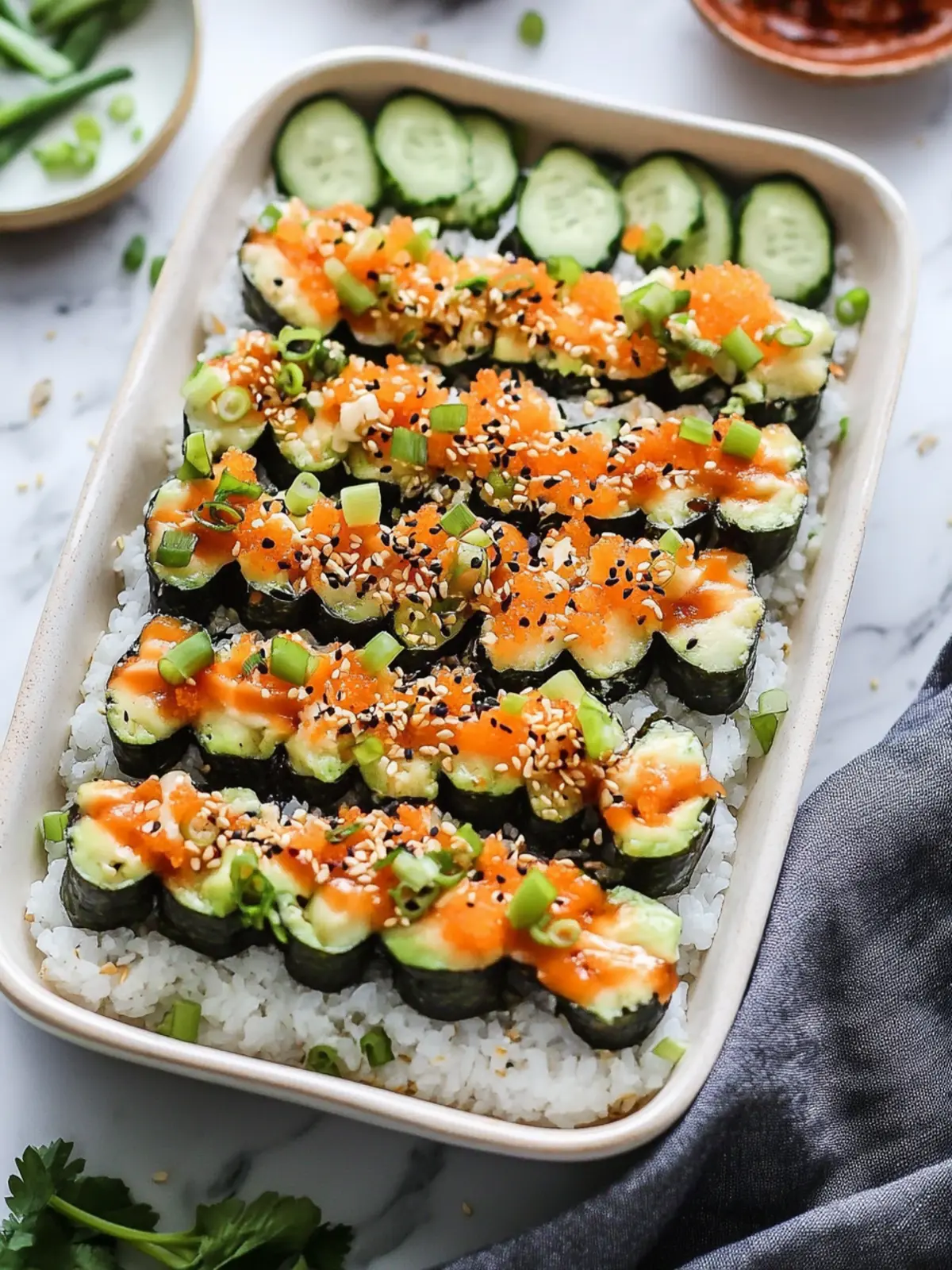 Irresistible Easy Sushi Bake: A Delicious Twist on Sushi