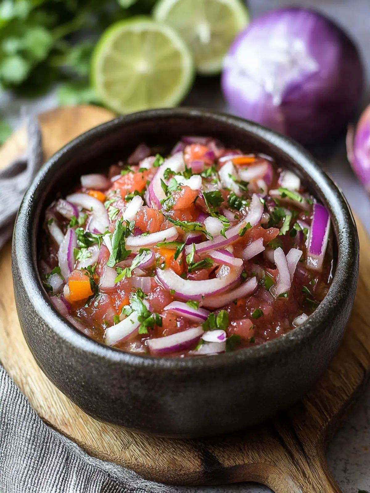 Irresistible Peruvian Salsa Criolla: A Zesty Twist