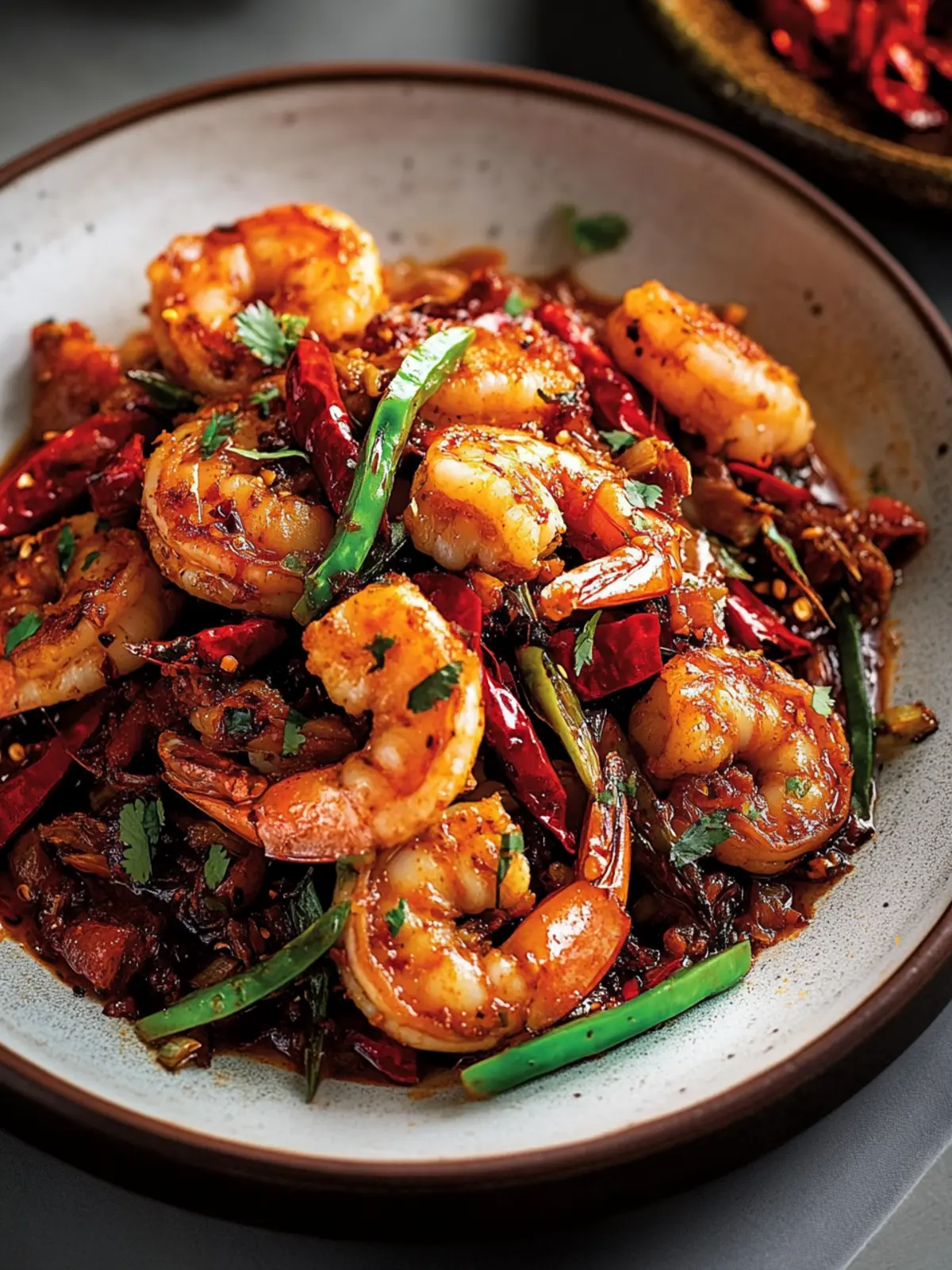 Irresistible Sichuan Chilli Prawns: A Fiery Delight