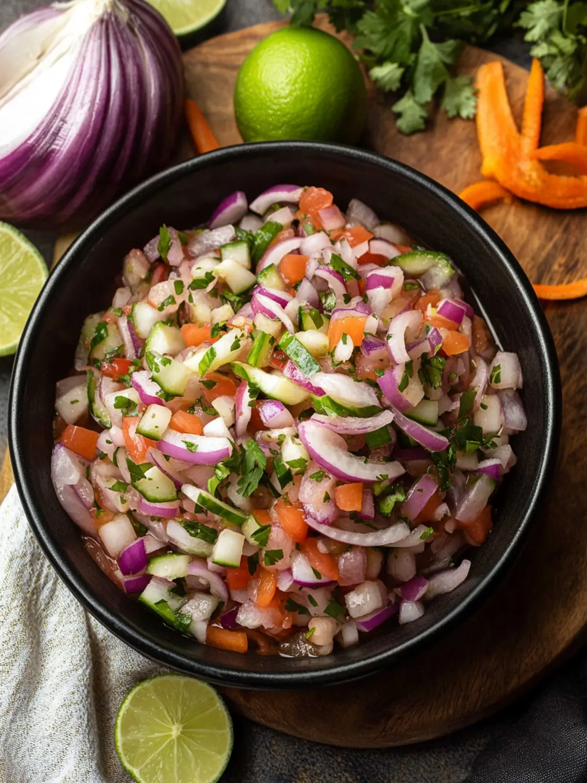 Irresistible Peruvian Salsa Criolla: A Zesty Twist